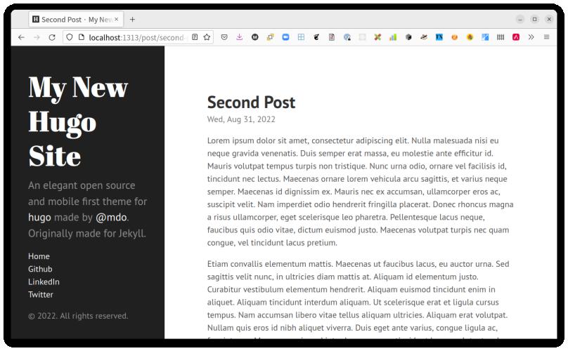 Build a Website With Hugo